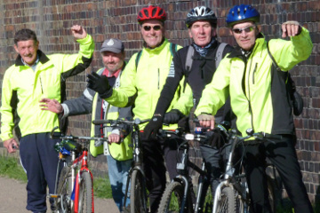 Dave Berry helps the Chesterfield