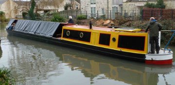 Working Coal Boat on the K&A